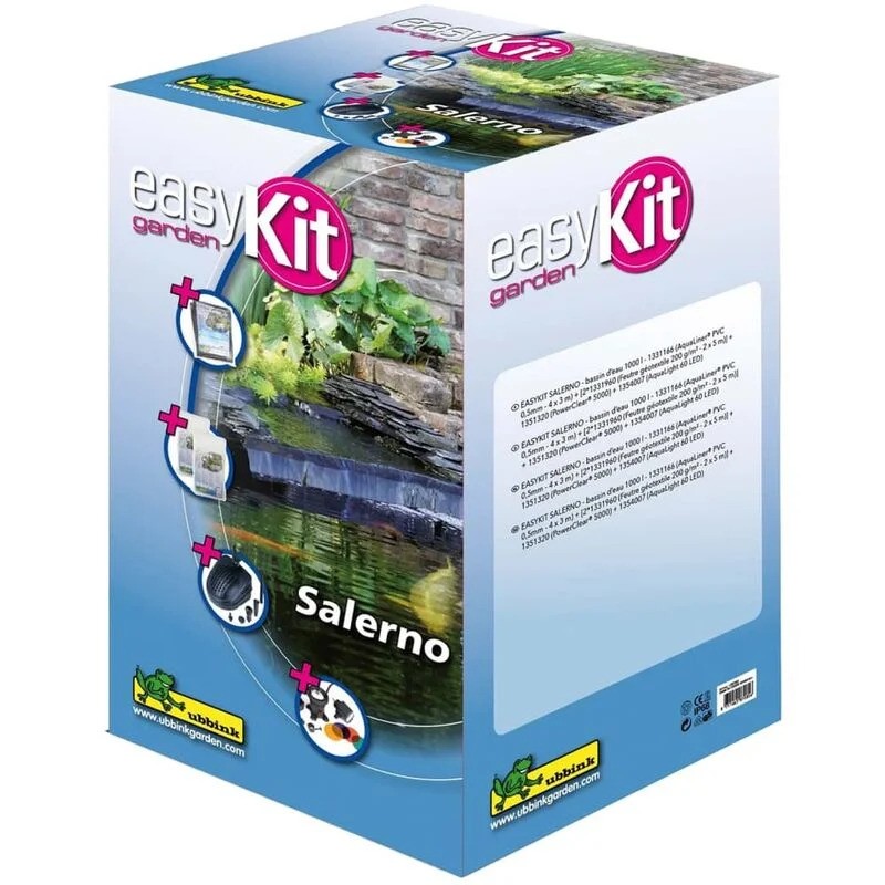 Kit complet de jardinage Salerno Ubbink : Bâche, Sécurité et Éclairage ...