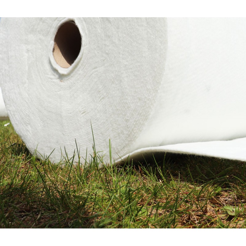 Rouleau de géotextile de 350g/m² pour les bassins et les allées ...