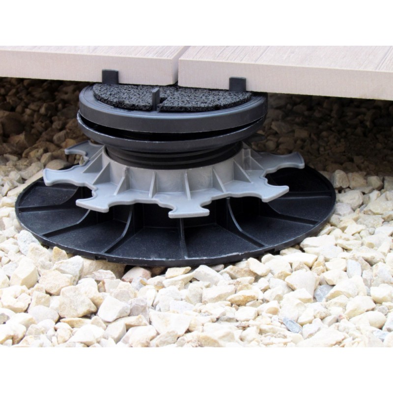 Plot Essentiel autonivelant et réglable en hauteur pour terrasse dalles