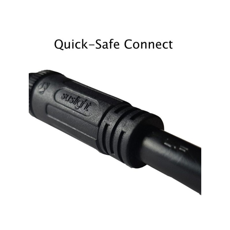 Connecteur pour raccords et câbles d'alimentation - Suslight - Jardiprotec